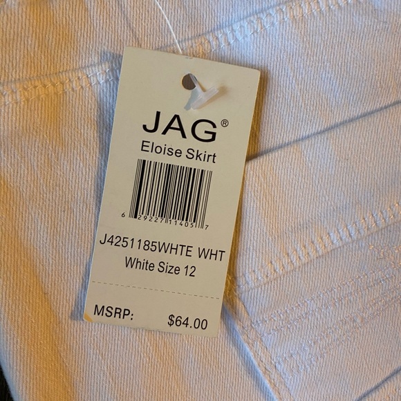 Jag Jeans | Skirts | Jag Jeans Really Cool Summer White Jean Skirt ...